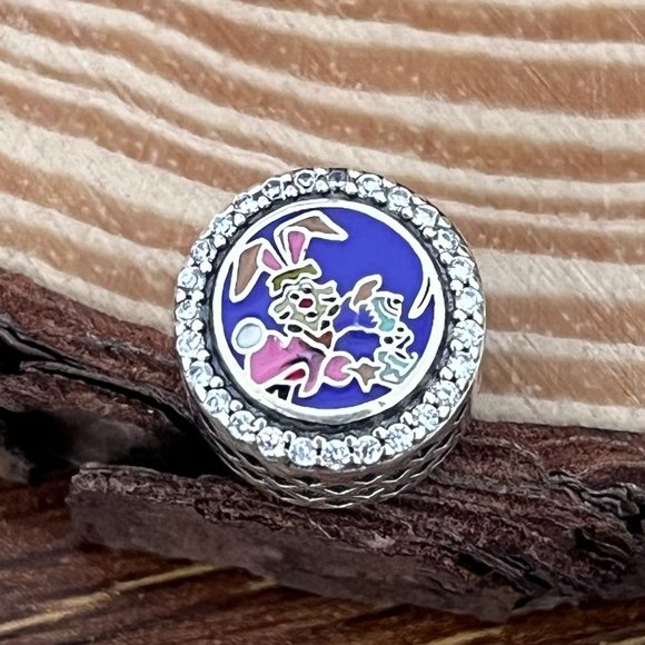 Pandora | Jewelry | Pandora Disney Parks White Rabbit March Hare Bunny ...